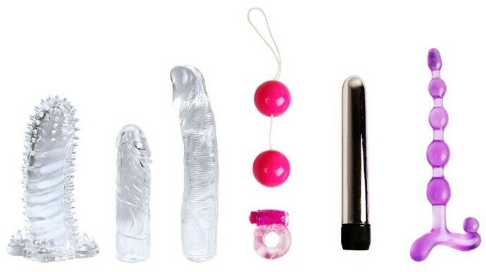 Набор для любовных игр Fantasy Kit из 7 предметов Baile