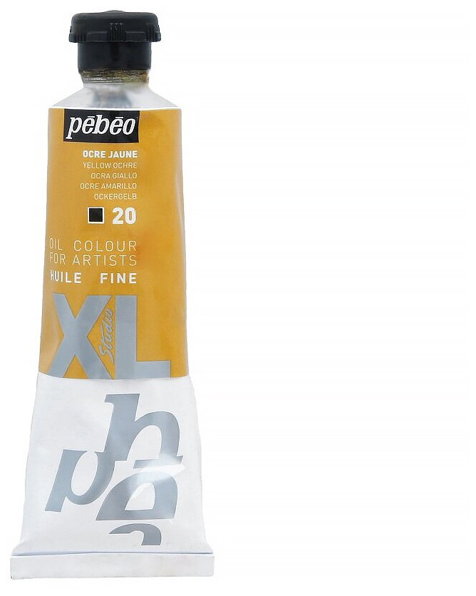 Краски масляные PEBEO XL 37 мл 937020 охра желтая