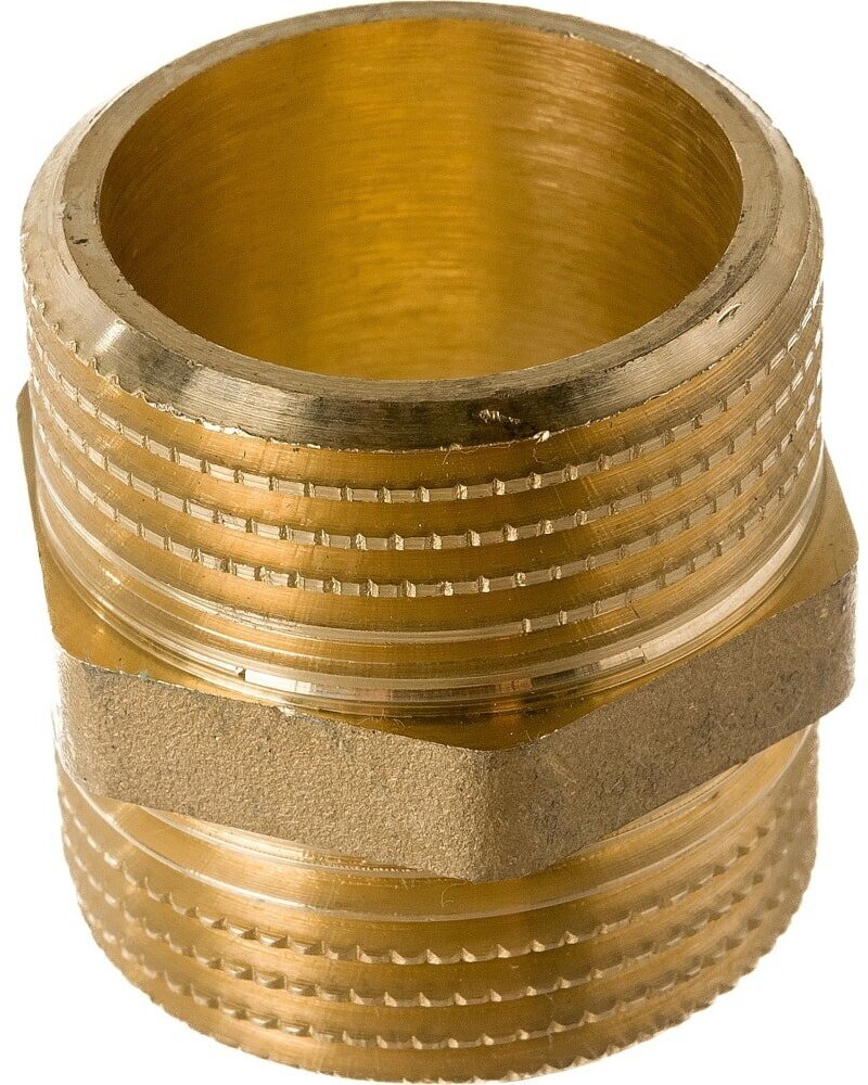 Ниппель LD PRIDE 1' нар/нар латунь 549734 для промышленного и