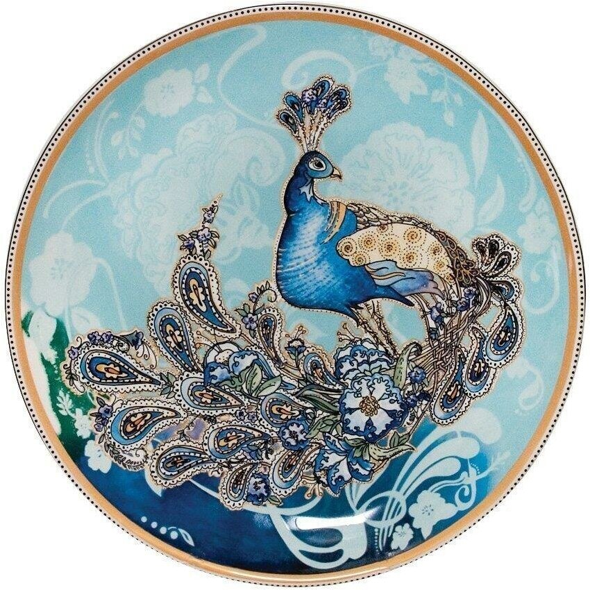 Блюдо Павлин A1895475 Blue Sky, Керамика