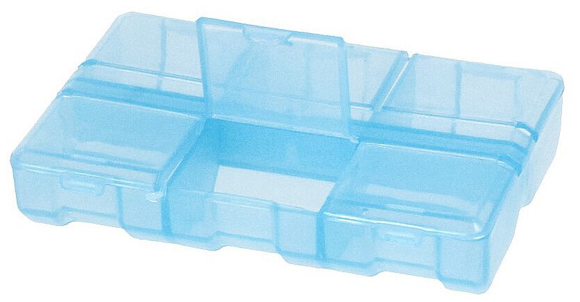 Gamma Контейнер пластик T-178 голубой\прозрачный