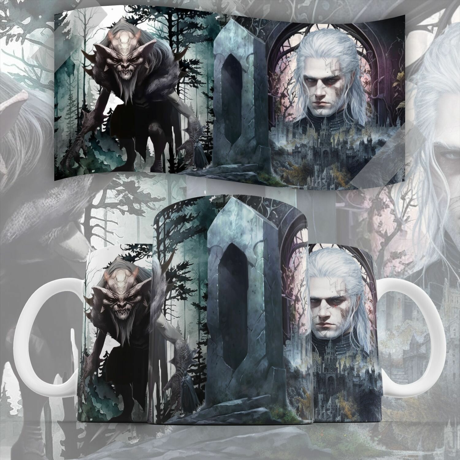 Кружка "The Witcher / Ведьмак" Forte Print 330мл