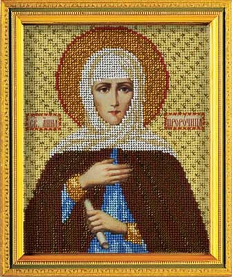 Набор для вышивания Радуга бисера В-336 "Св. Анна Пророчица"