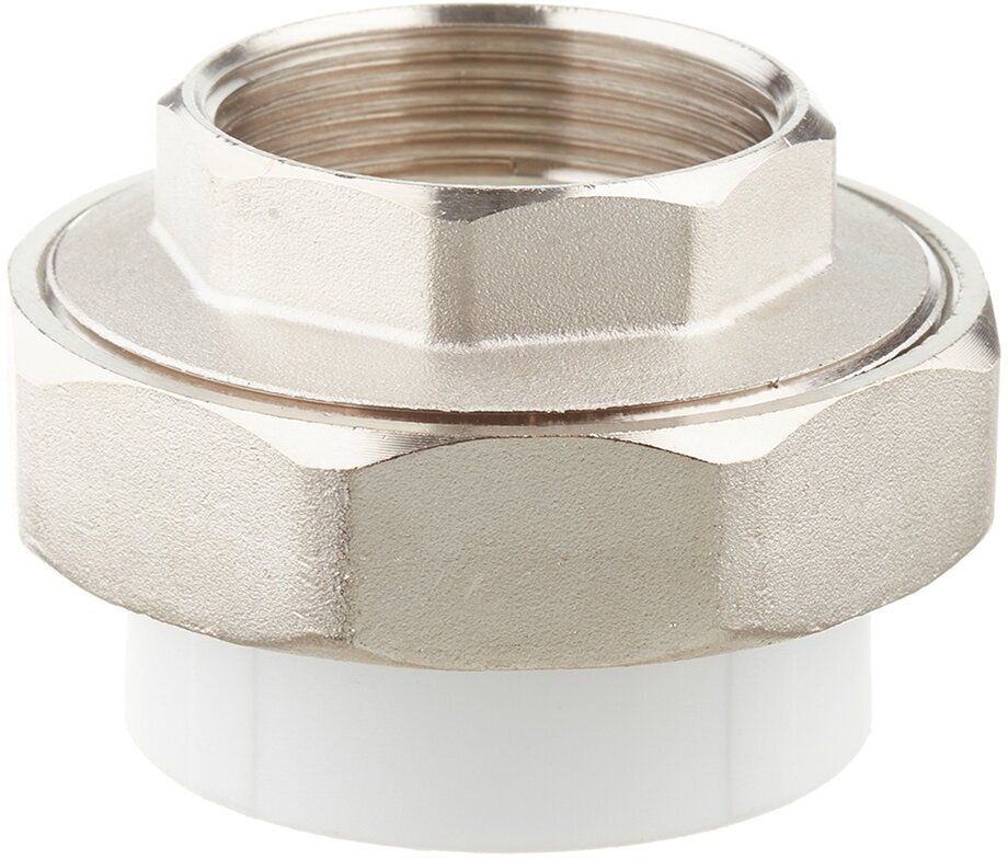 Муфта полипропиленовая Valfex разъемная (американка) 50 мм х 1 1/2 ВР(г) (10155040П)