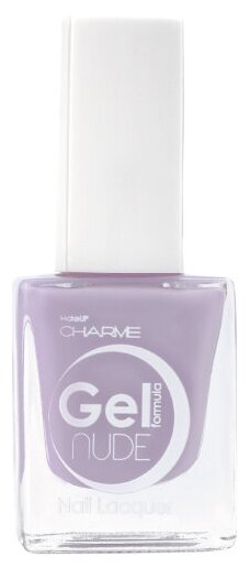 CHARME Лак для ногтей 10 мл "Gel Nude" 104 Сиреневый Туман