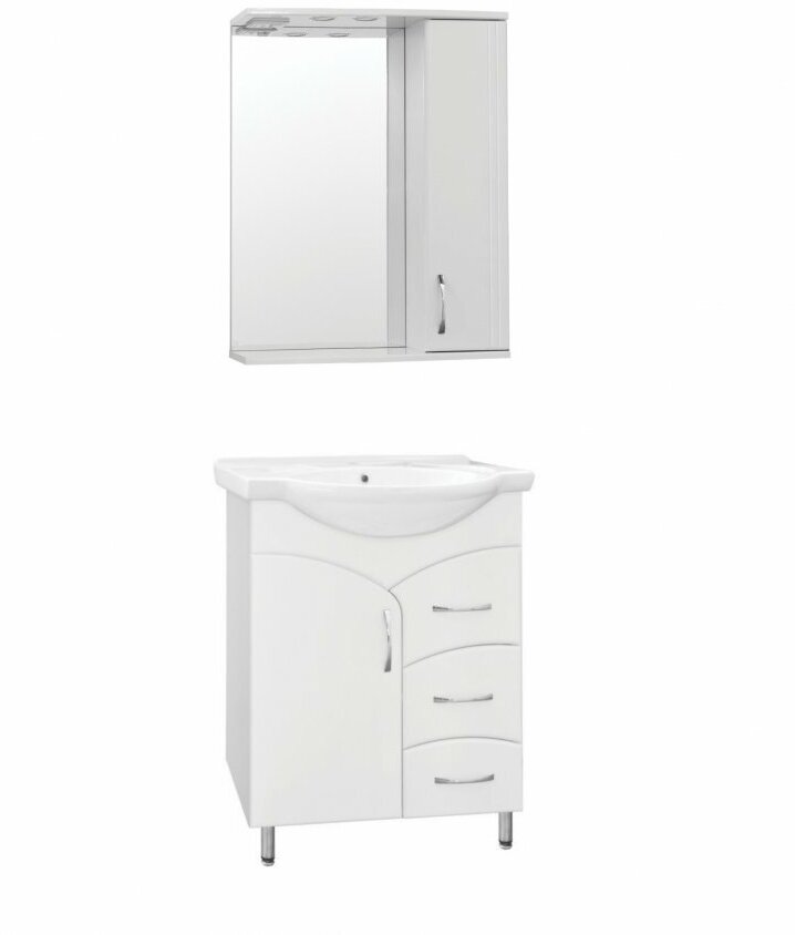 Комплект мебели Эко Стандарт №22 65 белый