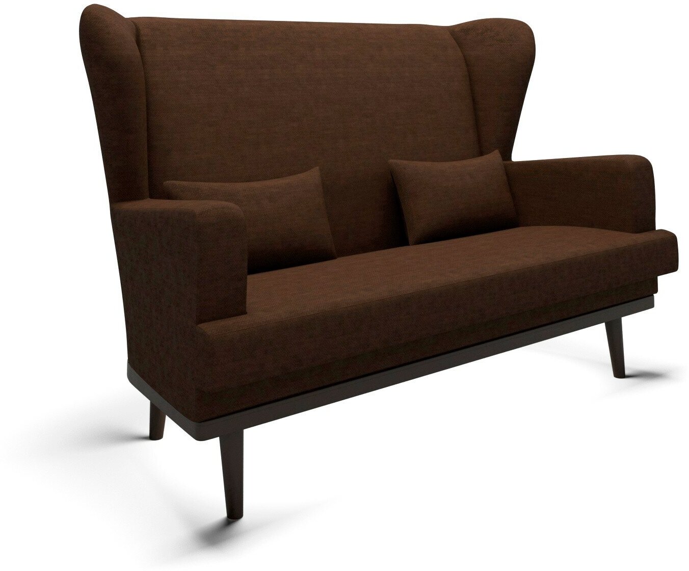 Диван Оскар Темно-коричневый