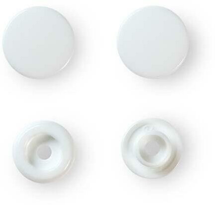 Кнопка "PRYM" 393103 Color Snaps пластик d 12.4 мм 30 шт. Белый