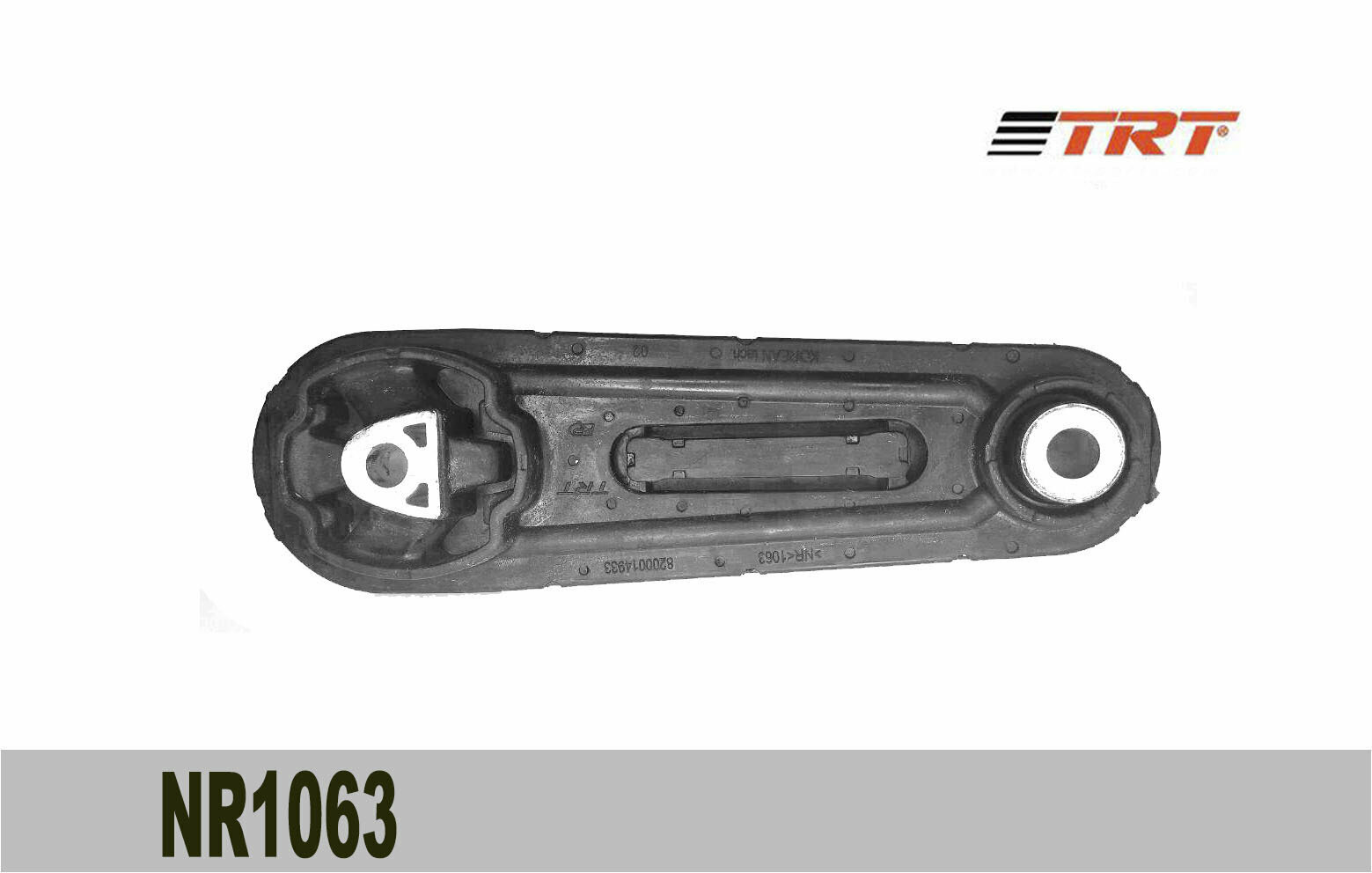 Опора двигателя задняя "рыбка" для ВАЗ Лада Ларгус, Рено Дастер арт NR1063 TRT