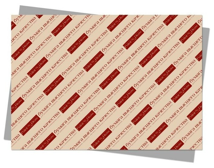 Цветной картон А2 в листах (серебряный) 25 листов