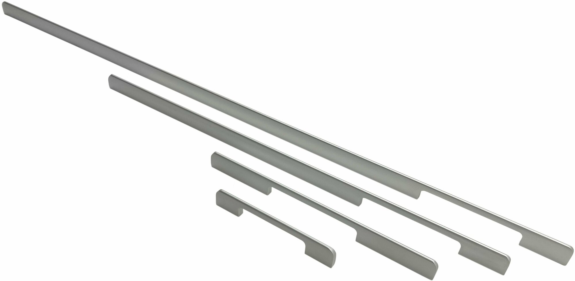 Ручка-скоба MB, 576 мм (общая длина 600 мм), матовый хром