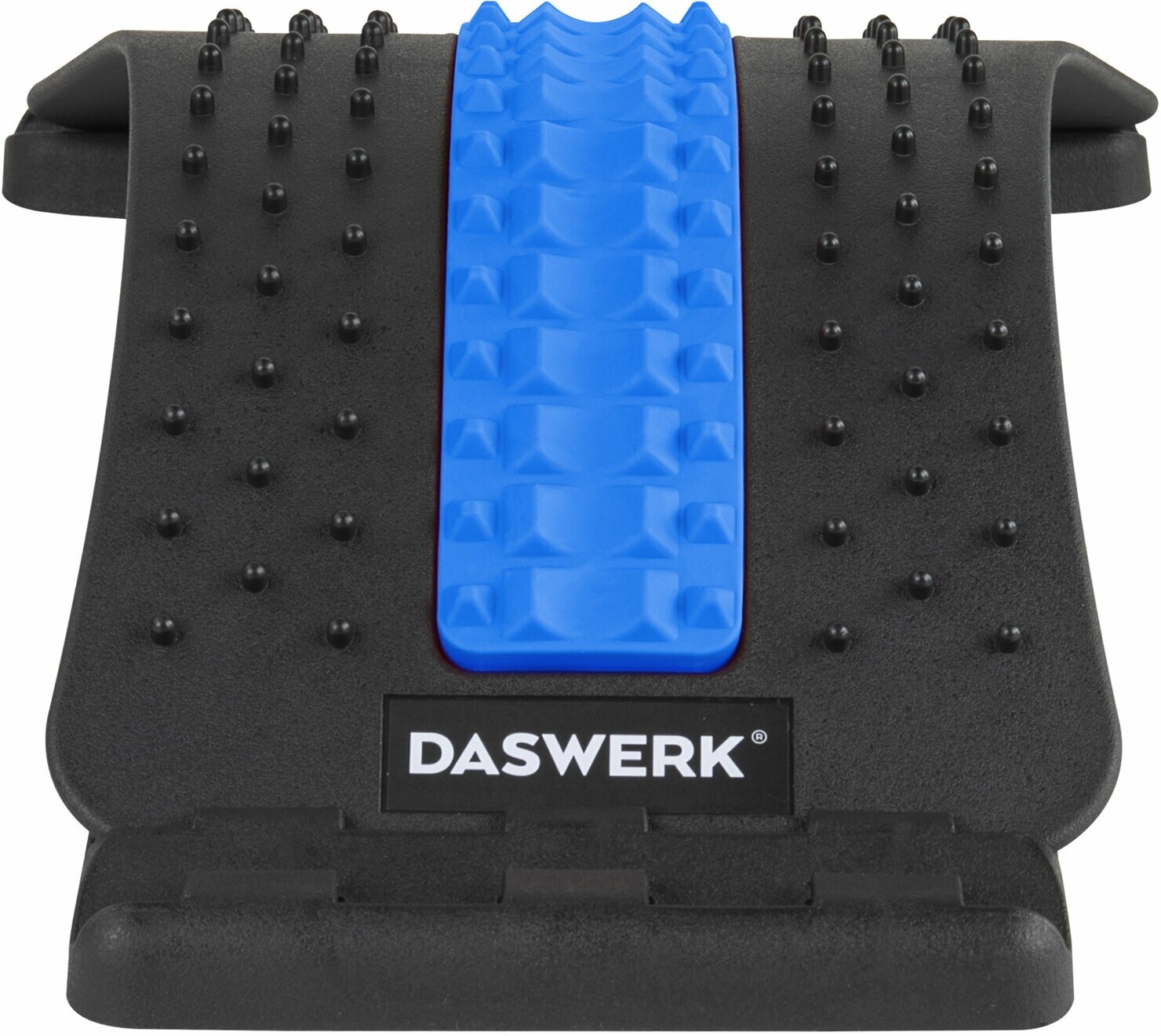 Упаковка 2 шт. Массажер для спины/мостик для растяжки PREMIUM, 3 уровня нагрузки, синяя вставка, DASWERK (дасверк), 680035