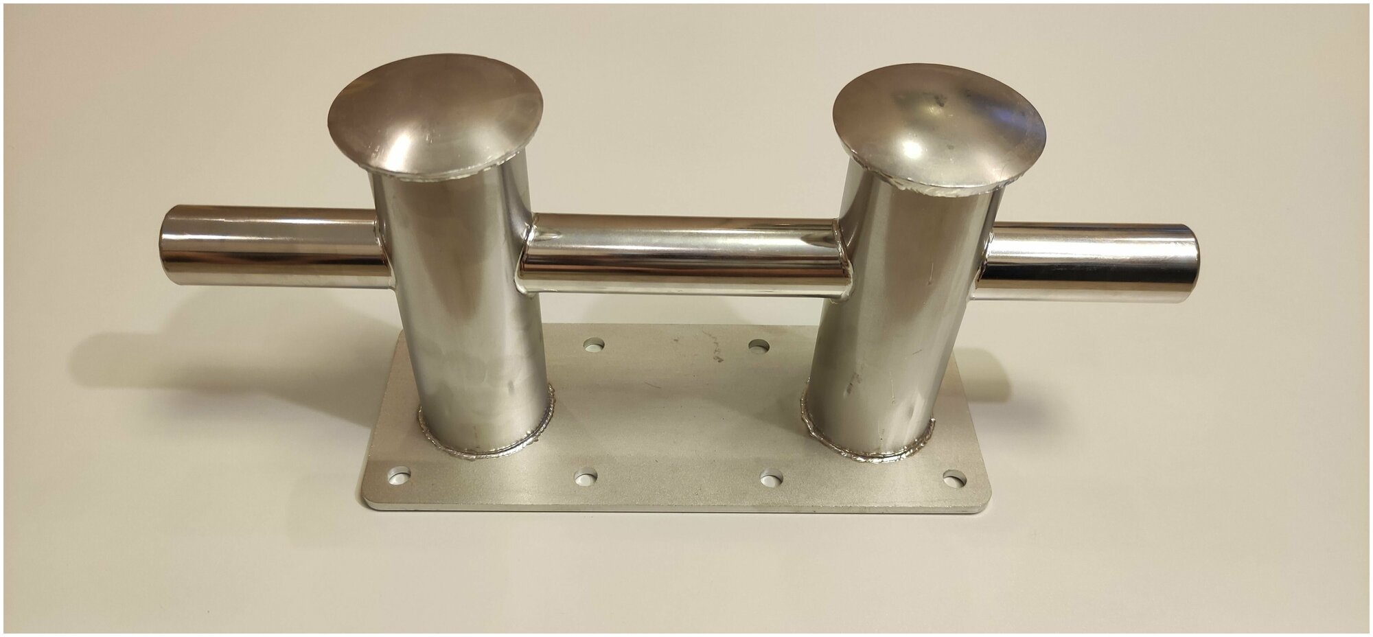 Кнехт швартовый "Колесец" нержавеющая сталь, для причальных сооружениях и катерах водоизмещением до 10 тонн