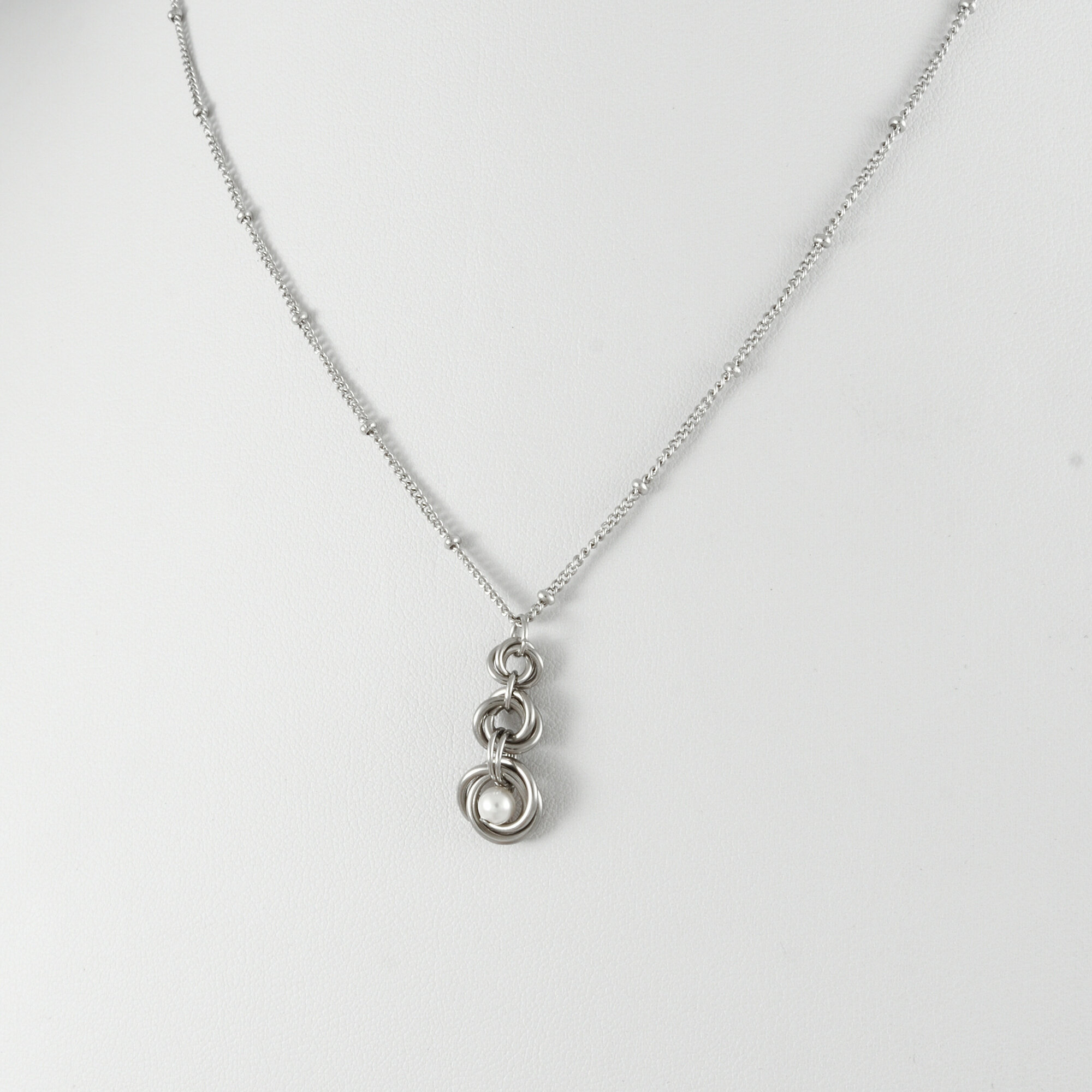 Колье Алёна Китаева, жемчуг Swarovski синтетический