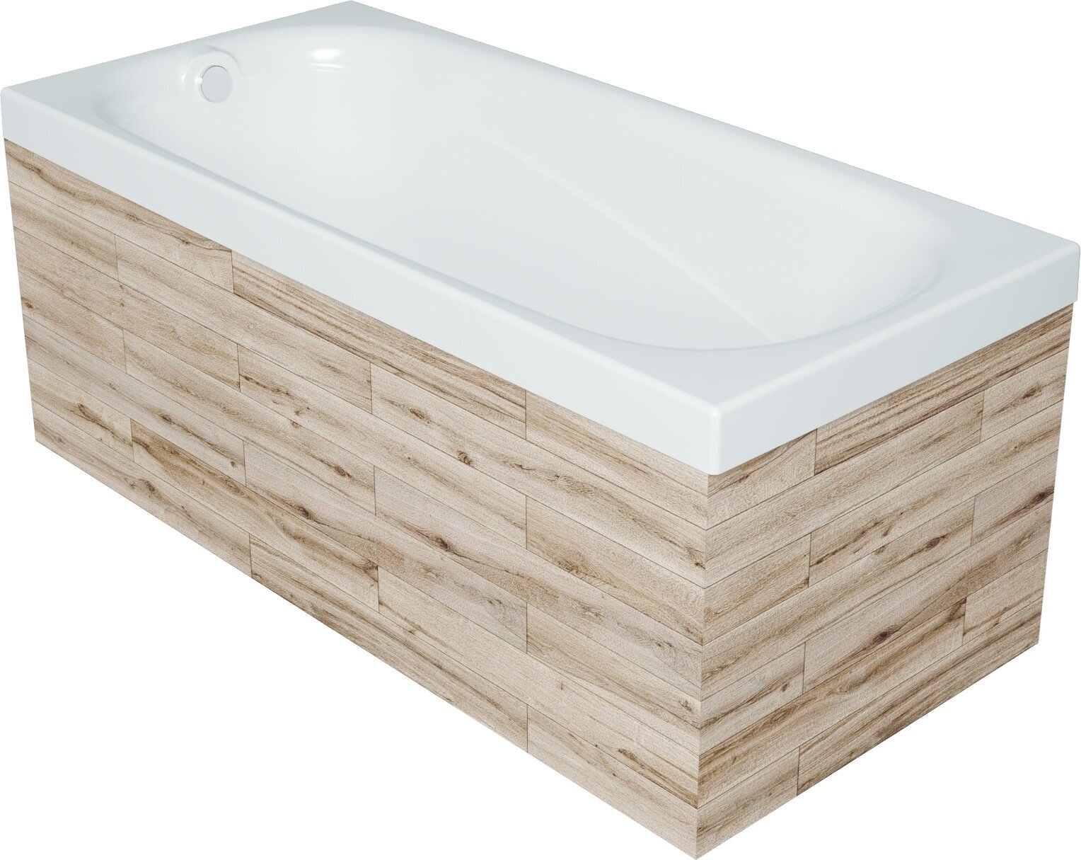 Акриловая ванна "Triton Европа" 170х70, прямоугольная, белая, 1 упаковка