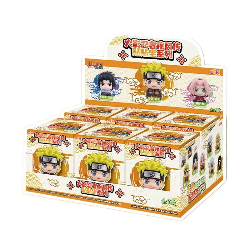 EAKI Naruto Shippuden Фигурки Хатаке Какаши и Учиха Саске End boxes 6pcs