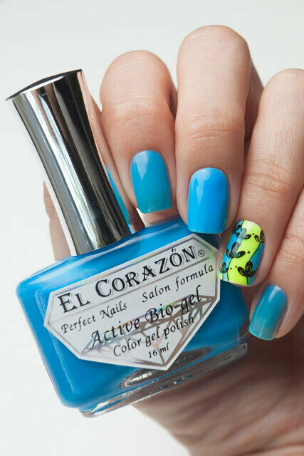 El Corazon лечебный лак для ногтей Активный Био-гель №423/252 Jelly neon 16 мл