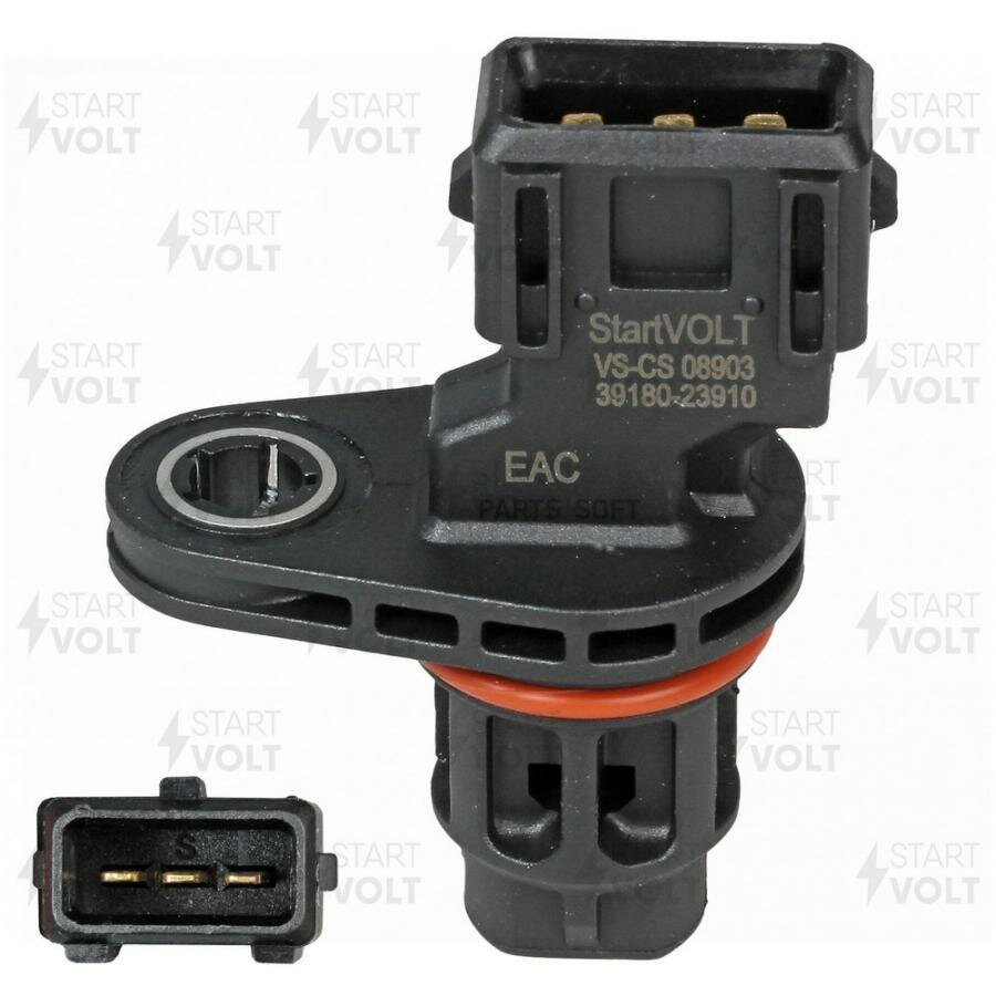 STARTVOLT VSCS08903 Датчик положения коленвала Hyundai Tucson (04-)/ KIA Sportage II (04-) н/ о