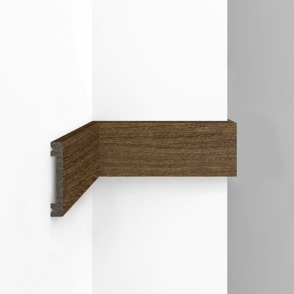 Плинтус Напольный Decomaster D157-81ДМ В66хШ13хД2900 мм / Декомастер.