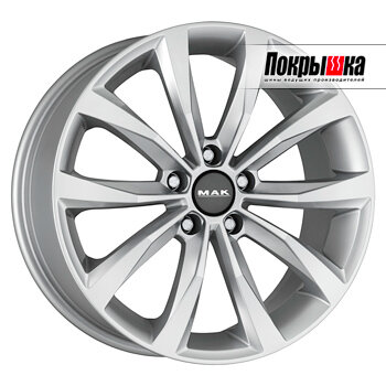 Диски литые MAK Wolf (Silver) 7.5х18/5х114.3 D67.1 ET45.0