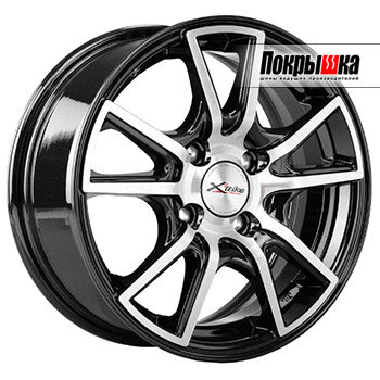 Диски литые X`trike X-104 (BKFP) 6.0х14/4х114.3 D66.1 ET38.0