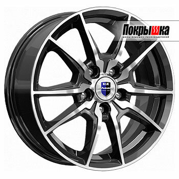 Диски литые K&K Адамар (алмаз черный) 6.5х16/5х108 D63.4 ET50.0
