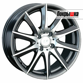Диски литые LS Wheels LS-286 7.0х17/5х114.3 D73.1 ET40.0, GMF