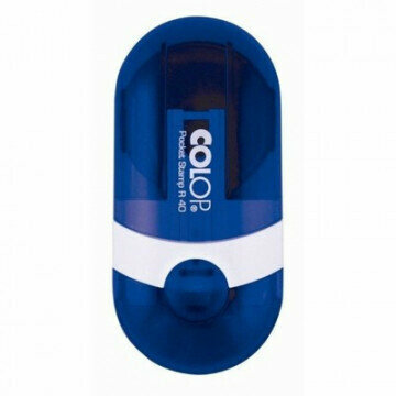 Colop Оснастка для печати круглая Pocket Stamp R40 Индиго, карманная с крышкой/