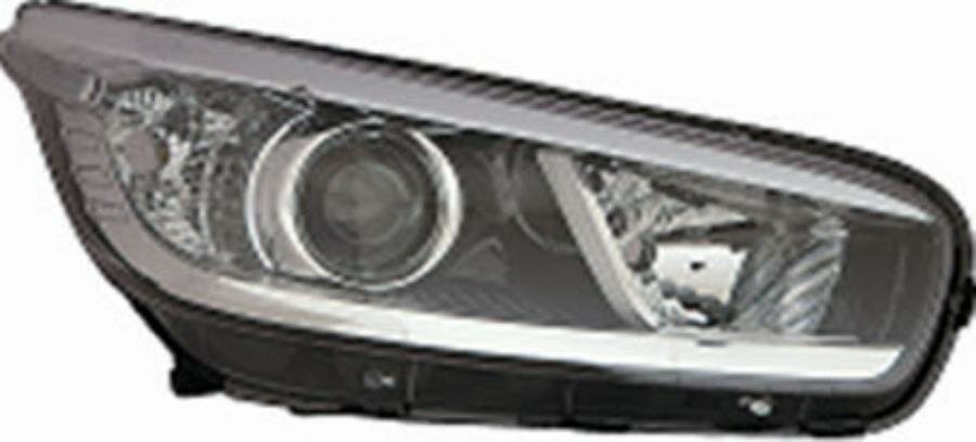 Фара прав с рег. мотор внутри черн KIA: CEED 12- Depo арт. 223-1149RMLDEM2