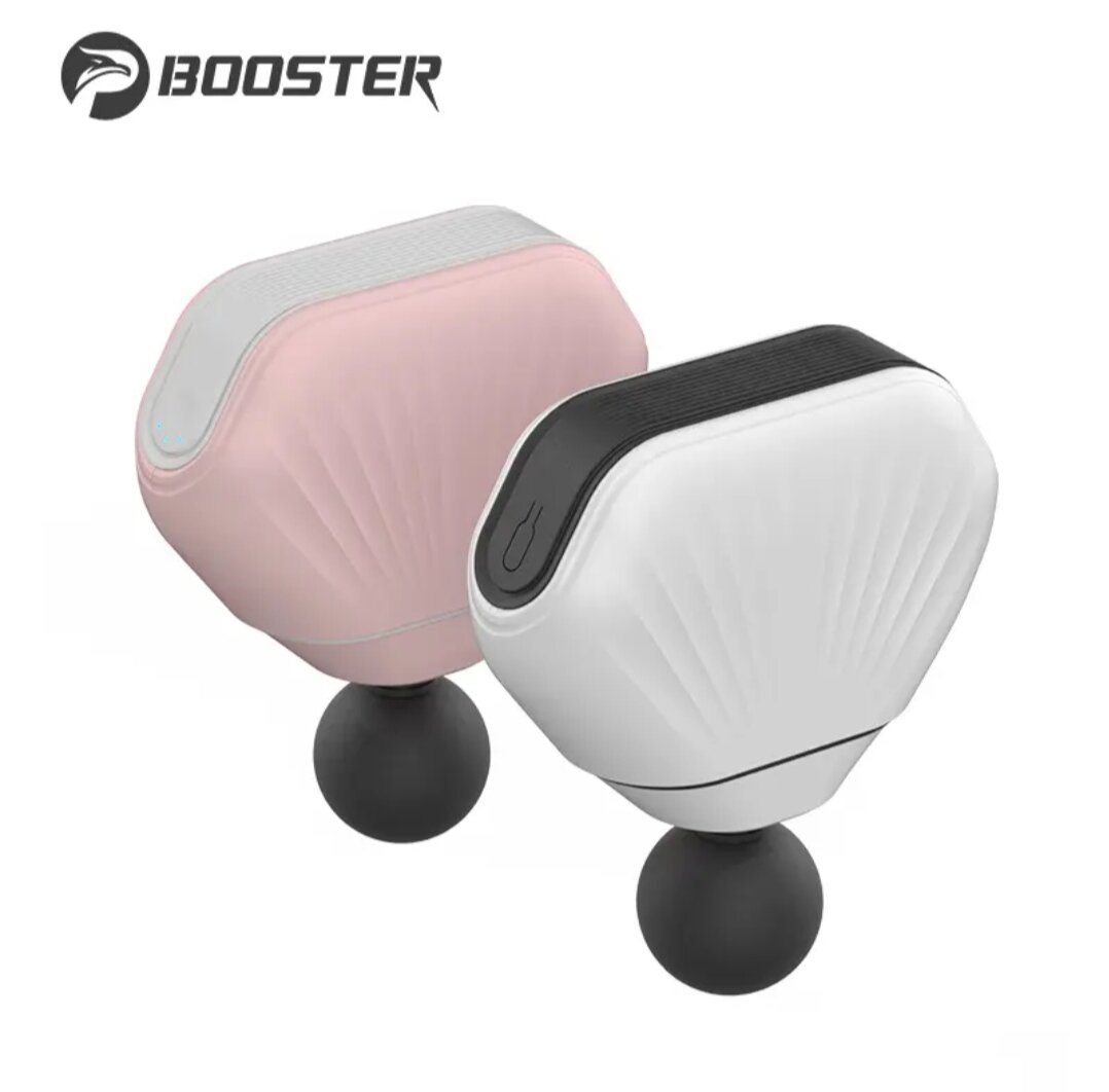 Массажный мини-пистолет с зубцами Booster mini T