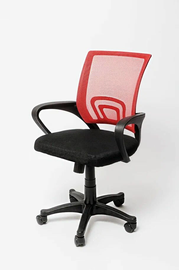 Кресло офисное ОС-9030 пластик, красный