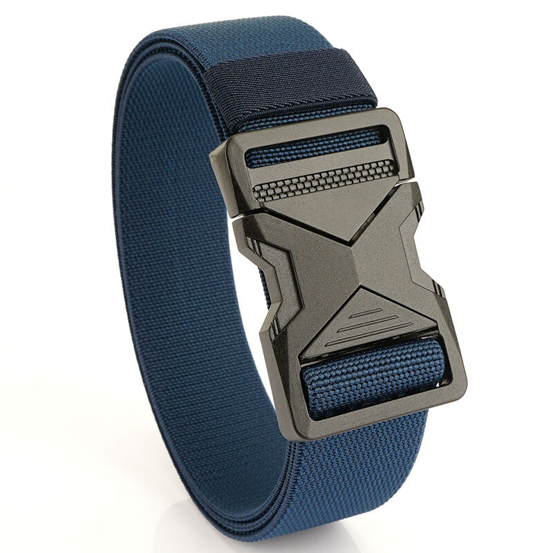 Новый тактический пояс Zhanbei Niu для мужчин, эластичный пояс для тренировок на открытом воздухе, простой повседневный пояс, настраиваемый