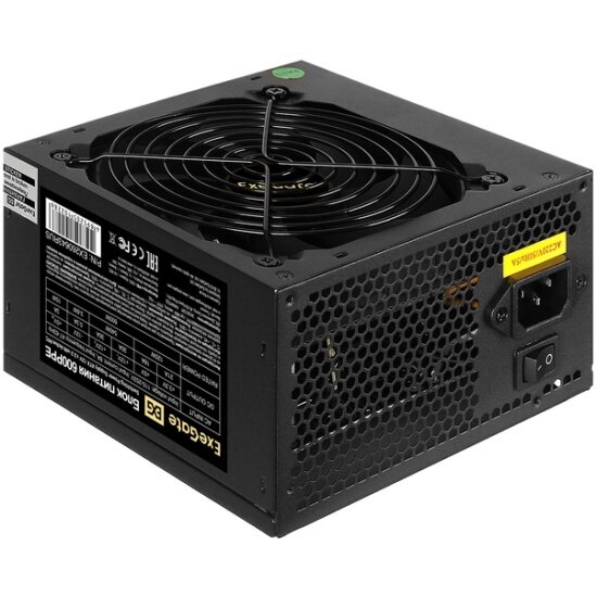 Блок питания Exegate 600PPE, 600W (EX260643RUS-PC)
