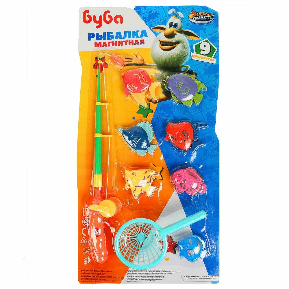 Игра рыбалка Буба, магниты, 25х51,5 см. играем вместе B1456806-R