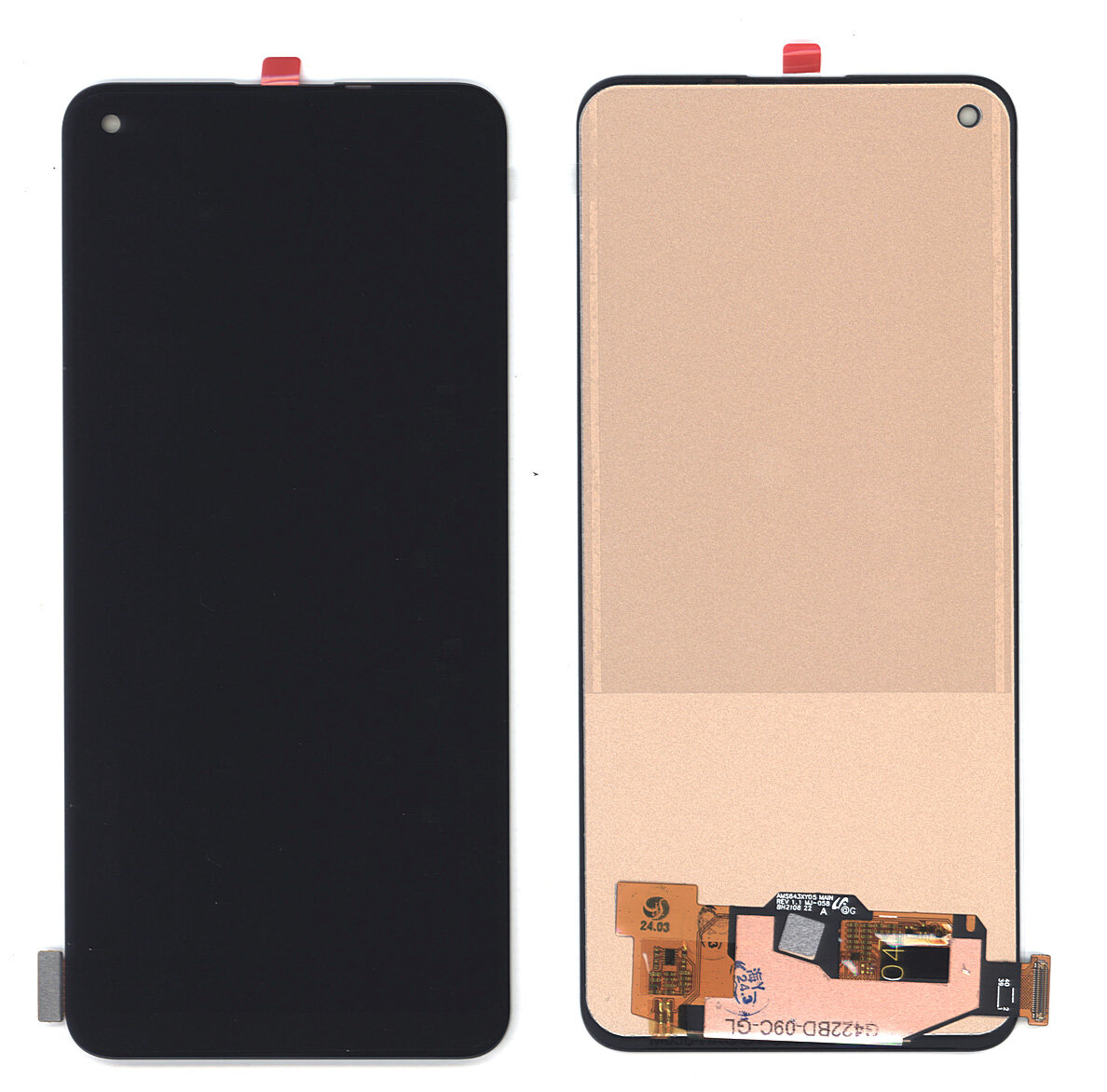 Дисплей для Realme 8i/9i/Narzo 50 4G (RMX3151/RMX3491/RMX3286), OPPO A96 4G в сборе с тачскрином (TFT) черный