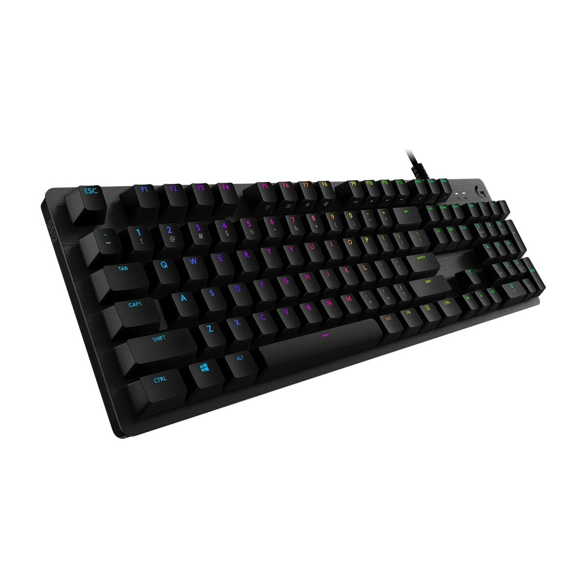 Клавиатура игровая Logitech G512 GX Brown Carbon, RGB-подсветка, 104 клавиши