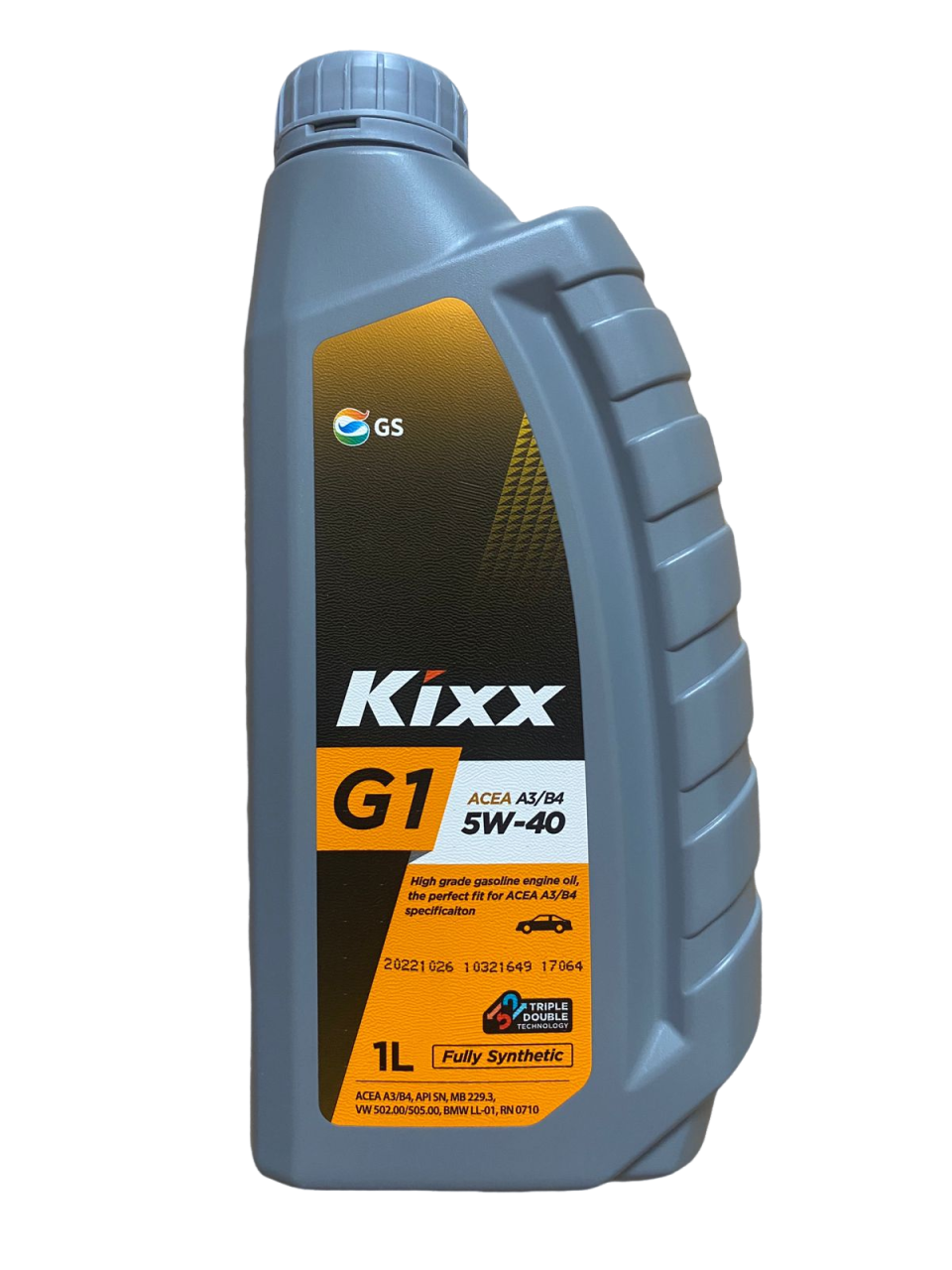 Масло моторное kixx g1 5w-40 синтетическое 1 л