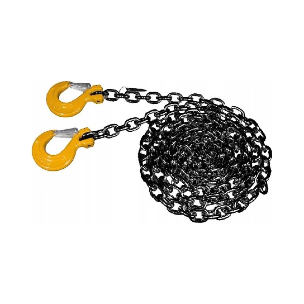 Крепежная цепь с крюками ООО "Пкф "ГрузоподъемТехоснастка" Цкр 6 мм, 2.24 т, 5 м 9109, надежное