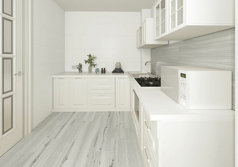 Керамогранит La Platera Forest Blanco Ret 17x114 см белый матовая