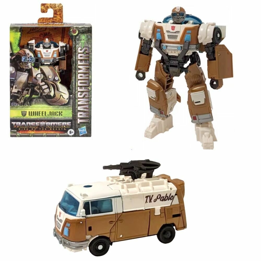 Hasbro Игрушки-трансформеры Фильм "Трансформеры: Восстание чудовищ", фигурка Уилджека класса Люкс - возраст от 6 лет, 5 дюймов