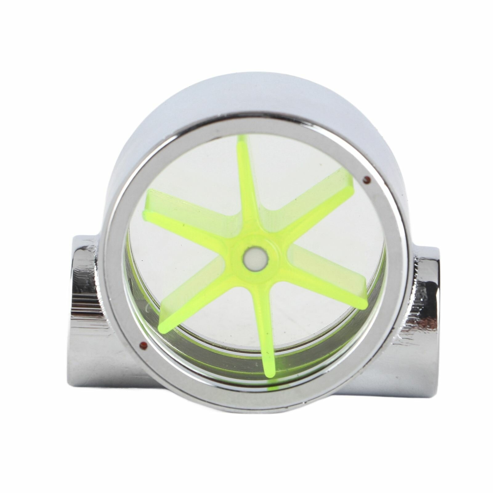 Индикатор потока воды из сплава вольфрама с резьбой G1/4 для компьютерных систем охлаждения, наблюдение за скоростью, предотвращение перегрева, компактный размер, долговечность, декоративный элемент