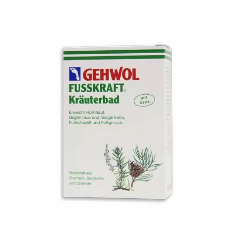 Травяная ванна для ног Fusskraft krauterbad от пота и запаха, 250 г