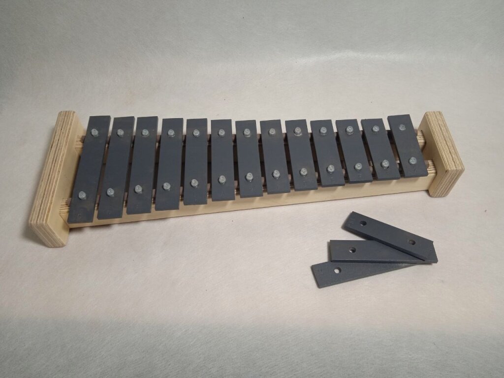 SGA1 Колокольчики (глокеншпиль) альт диатоника, 13 нот +3 дополнительных, Sinkopa