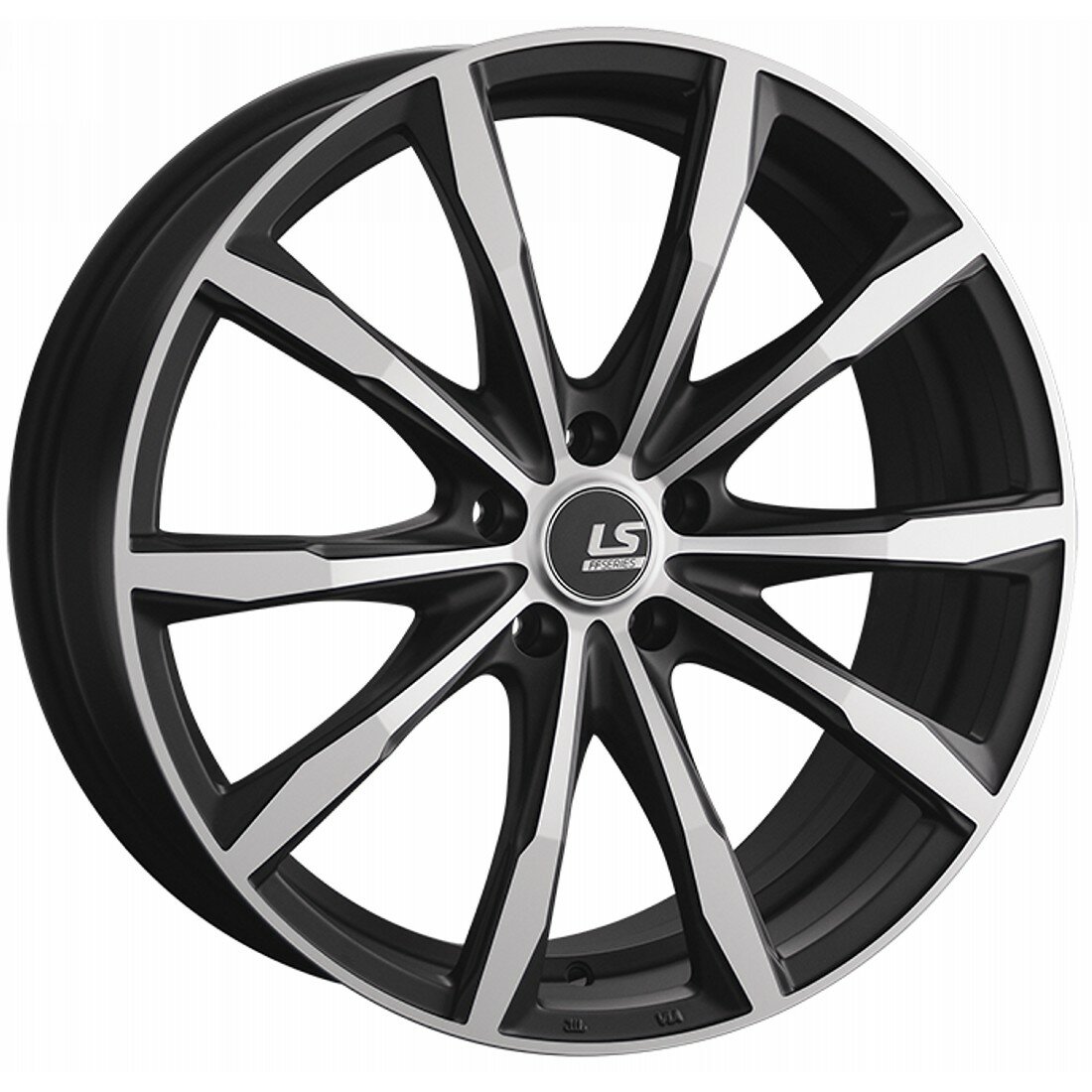 Колесный диск LS FlowForming RC38 8,5x20 5x112 ET30 66,6 MBF литой для автомобиля