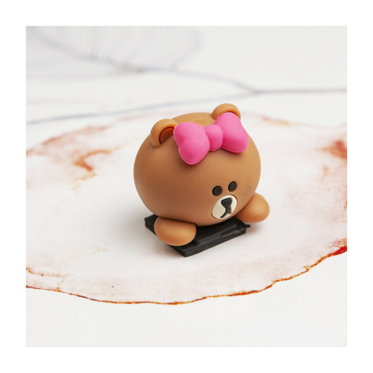 Заглушка на горячий башмак защитная, фигурка "Медвежонок CHOCO" Fotokvant PRZ-026 C16