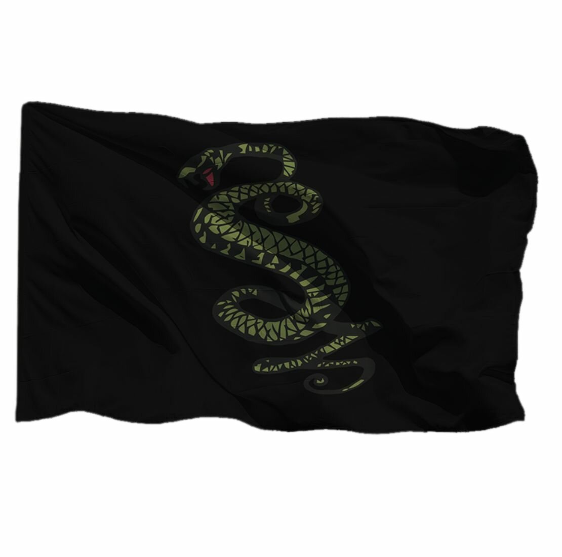 Флаг Туннельных Змей из Fallout Фоллаут 70х105 см на сетке для уличного флагштока