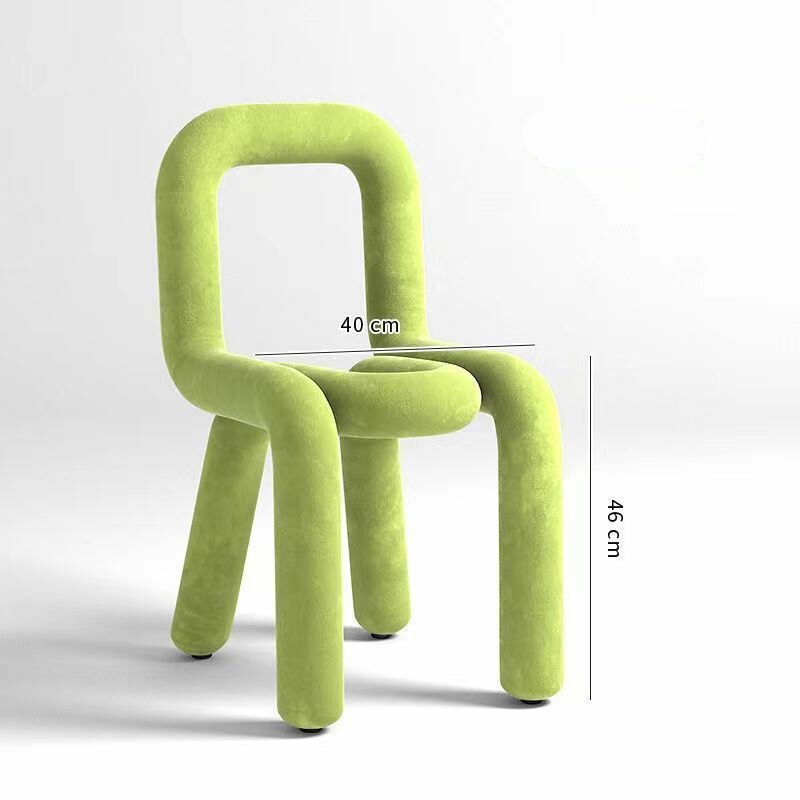 Стул Nordic Ins для спальни, Elbow Creative Simple, дизайнерский обеденный особой формы