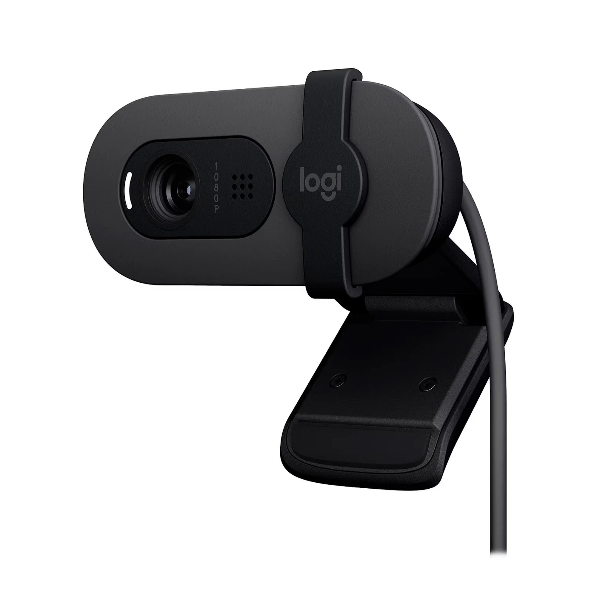 Веб-камера Logitech Webcam HD BRIO 90, крепление, 2Мп, черный