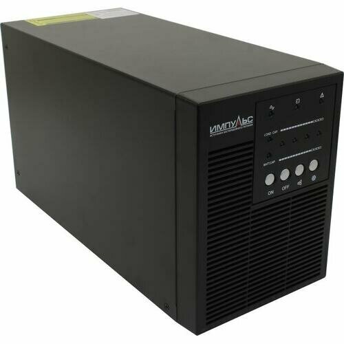 Источник бесперебойного питания Импульс Мини 1000 800Вт 1000ВА черный