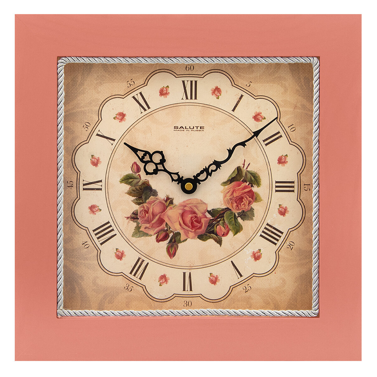 Часы настенные салют ДС-2АА1-115 шебби ШИК 4